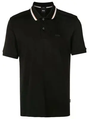 BOSS Logo Embroidered Polo Shirt