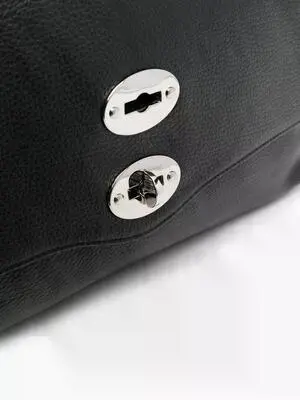 ZANELLATO Postina Daily Studded Tote Bag - Black
