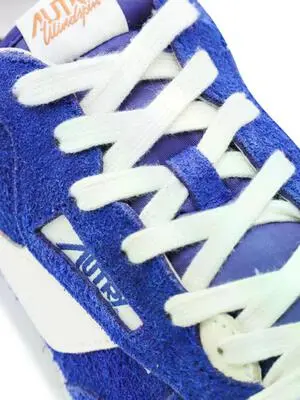 AUTRY Suede Panelled Retro Sneakers - Blue