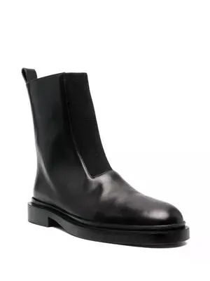 JIL SANDER Leather Chelsea Boots