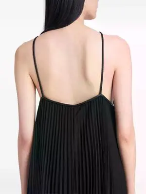 Proenza Schouler White Label Celeste Lightweight Crepe Halterneck Dress