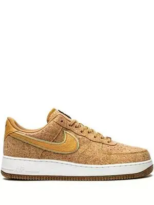 Nike Force 1 Low "happy Pineapple" Cork Sneakers - Brown
