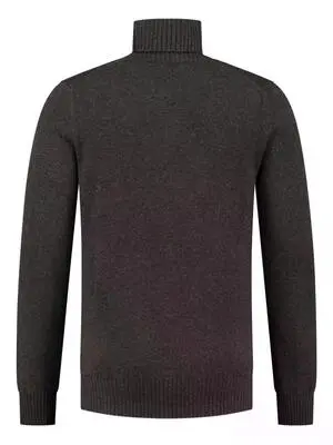 DORIANI CASHMERE Roll Neck Jumper - Brown
