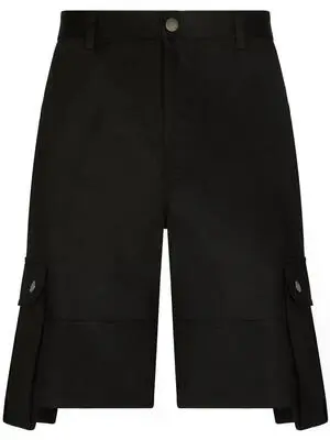 Dolce & Gabbana Knee-length Bermuda Shorts - Black