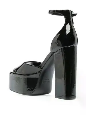 Paris Texas Patent Leather Platform Sandals