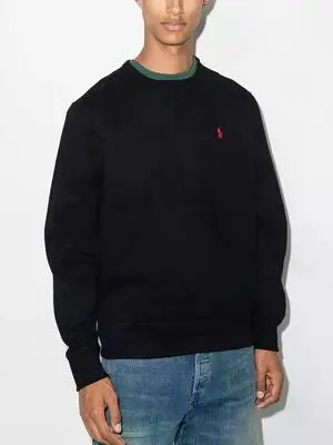 Polo Ralph Lauren Logo-embroidered Sweatshirt - Black