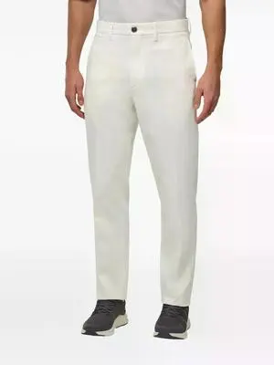 Boggi Milano Stretch-cotton Trousers - White