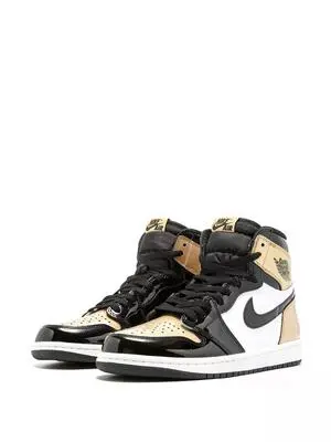 JORDAN 1 Retro High Og Nrg "gold Toe" Sneakers - Black