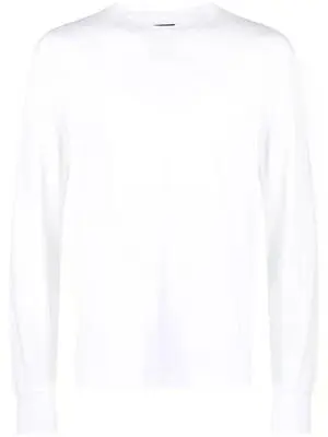 TOM FORD Round-neck Long-sleeve T-shirt - White