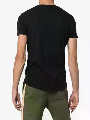 Orlebar Brown Short Sleeved Cotton T-shirt - Black