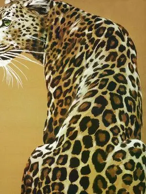 Dolce & Gabbana Large Leopard-print Cushion