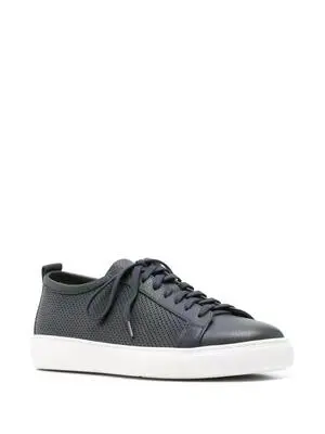 HENDERSON BARACCO Perforated Lace-up Sneakers - Blue