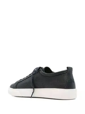 HENDERSON BARACCO Perforated Lace-up Sneakers - Blue