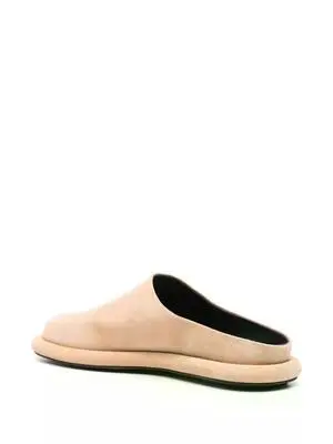 Officine Creative Slip-on Suede Mules - Neutrals