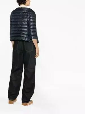 Herno Quilted Three-quarter Sleeve Jacket