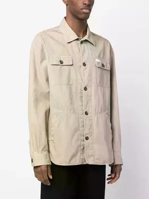 FAY Button-down Shirt Jacket
