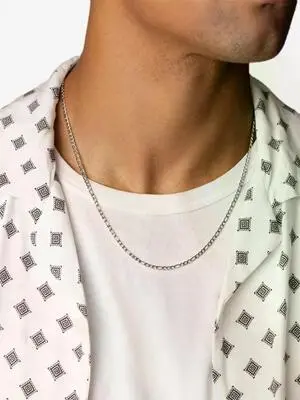 NIALAYA JEWELRY 3mm Figaro Chain Necklace