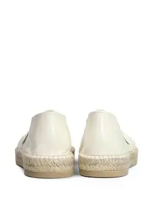 AMI Paris Leather Espadrilles