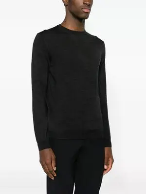 ZANONE Fine-knit Crew-neck Jumper - Grey
