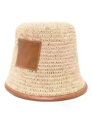 Jacquemus The Soli Bucket Hat - Neutrals