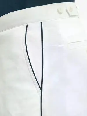 Brooks Brothers Side-piping Tennis Shorts