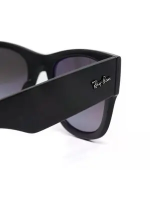 Ray-ban Mega Wayfarer Liteforce Square-frame Sunglasses - Black