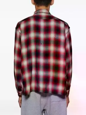 SAINT MXXXXXX Check-print Shirt