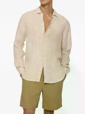 Orlebar Brown Alex Linen Shorts - Brown
