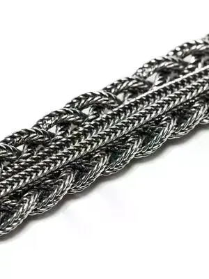 Emanuele Bicocchi Tone Braided Chain Bracelet