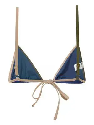 PILZER Trio Bikini Top - Blue