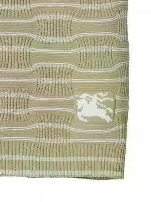 Burberry Embroidered Logo Knit T-shirt