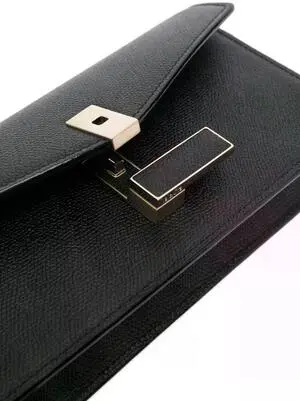 VALEXTRA Iside Leather Clutch Bag