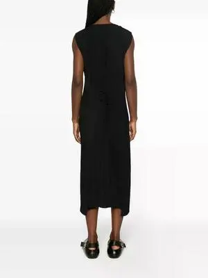 Henrik Vibskov Plissé-crepe Midi Dress