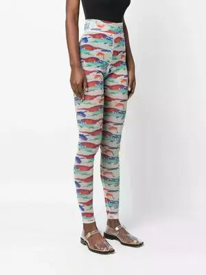 Henrik Vibskov Printed Mesh Leggings