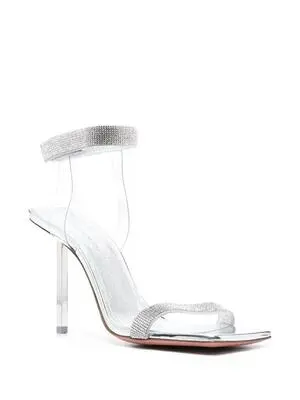 Amina Muaddi Rih 110mm Crystal-embellished Sandals
