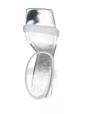 Amina Muaddi Rih 110mm Crystal-embellished Sandals
