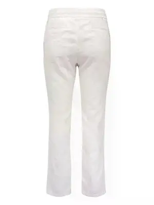 Orlebar Brown Straight-leg Cotton-linen Trousers - White