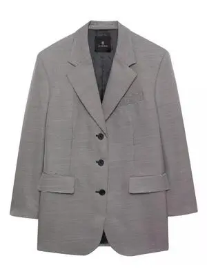 ANINE BING Sara Houndstooth Blazer