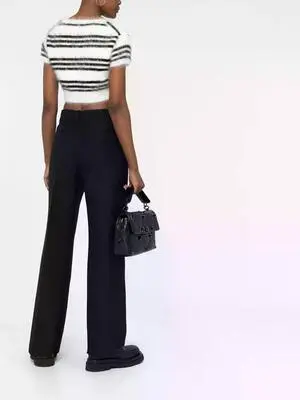 Valentino Garavani High-waisted Wide-leg Trousers