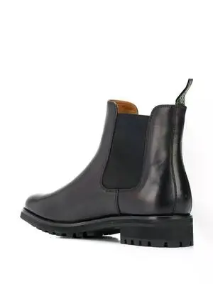 Polo Ralph Lauren Bryson Leather Chelsea Boots - Black