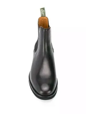 Polo Ralph Lauren Bryson Leather Chelsea Boots - Black