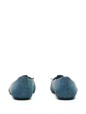 Marc Jacobs Denim Kat Ballerina Flats
