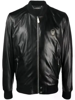 Philipp Plein Band Collar Jackets For Men