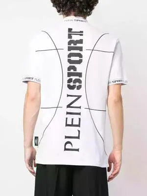 PLEIN SPORT Tiger-print Polo Shirt