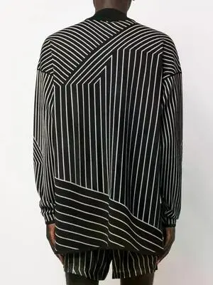 Rick Owens Multi-stripe Virgin Wool Jumper