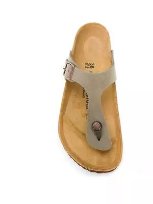 BIRKENSTOCK Flat Thong Sandals - Brown