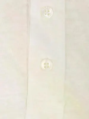 LARDINI Linen Polo Shirt