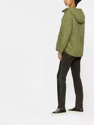 Tommy Hilfiger Quilted Drawstring Hood Jacket