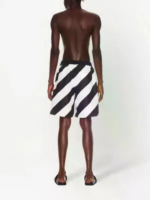 Off-White Diag Surfer Swimshorts