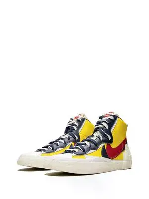 Nike X Sacai Blazer Mid Varsity Maize Sneakers - Yellow